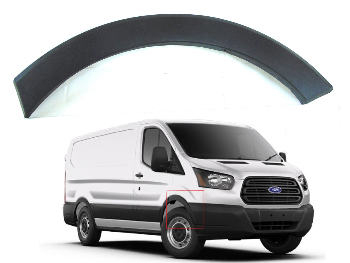 2015 2016 2017 2018 2019 2020 2021 2022 2023 2024 Ford Transit 150 250 350 Fender Flare Molding ...