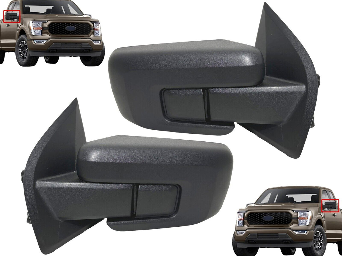 2021 2022 2023 Ford F-150 Front Door Left Right Side Rear View Mirror ...