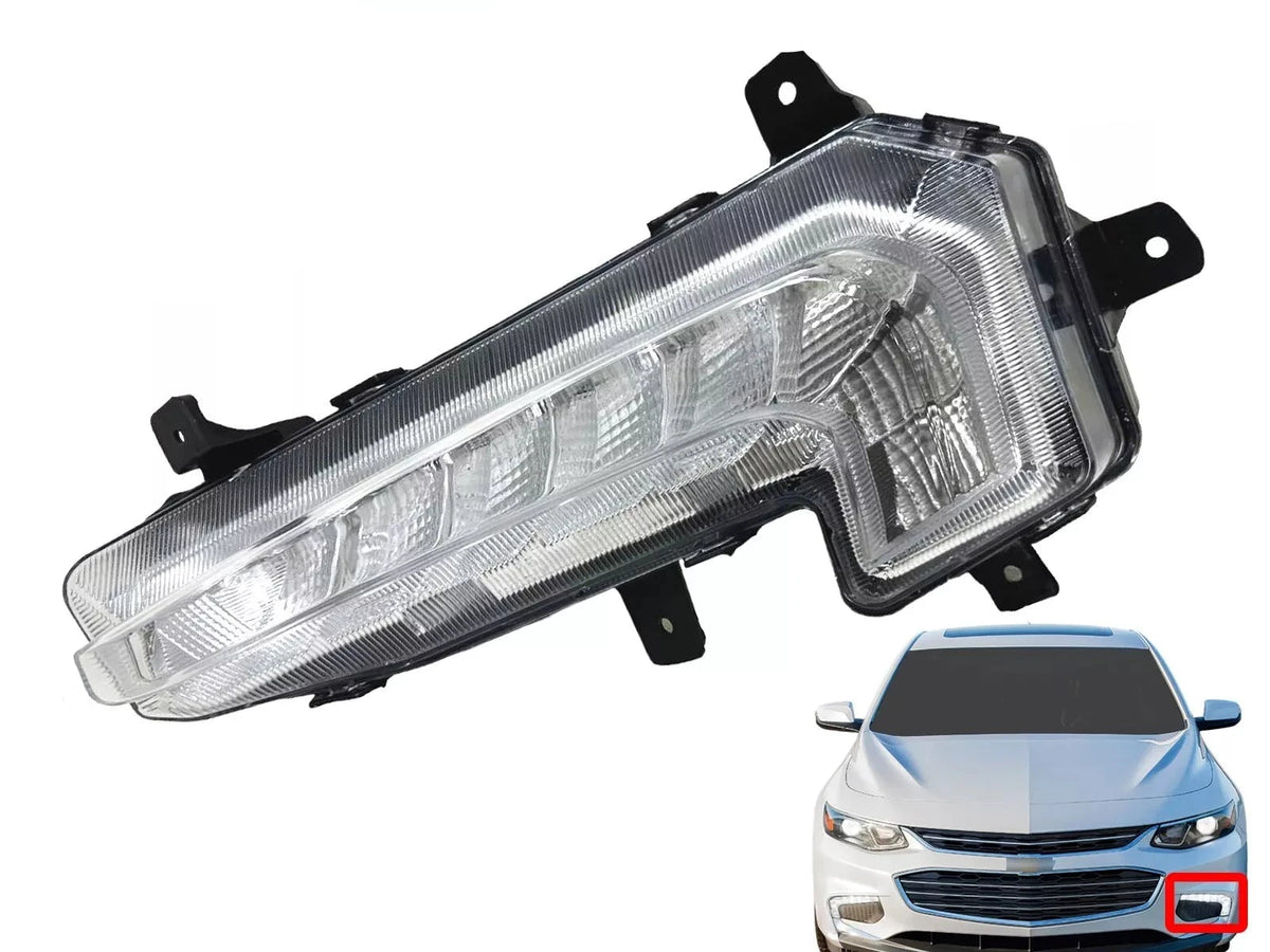 2016 2017 2018 Chevrolet Malibu Front Bumper Running Light Lamp Left D ...
