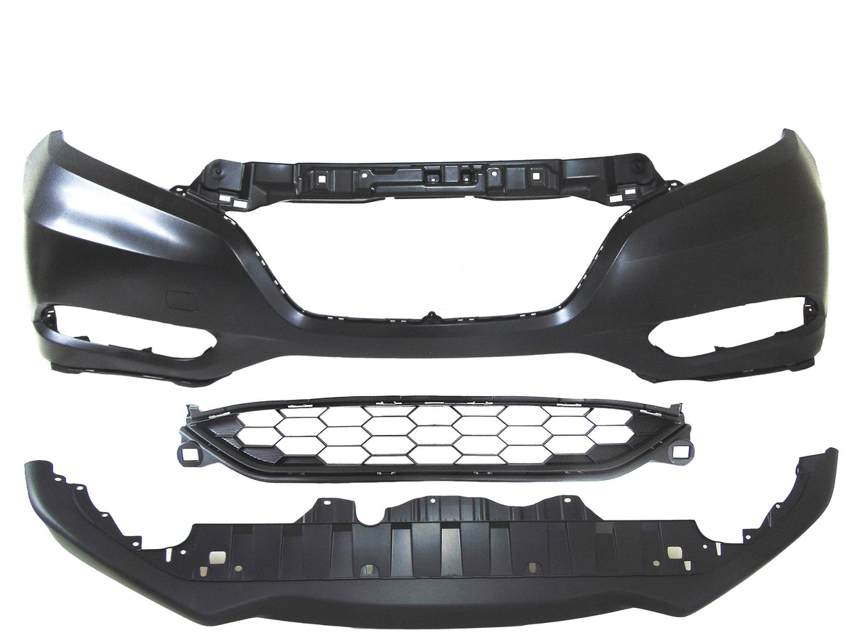 2016 2017 2018 Honda HR-V HRV Front Bumper Cover With Lower Grille ...