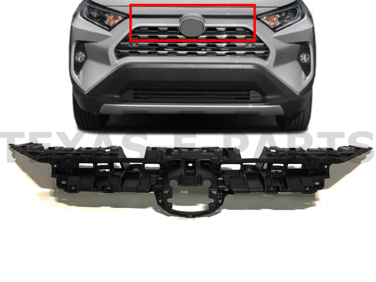 2019 2020 2021 2022 2023 2024 Toyota Rav4 Front Bumper Upper Grille ...