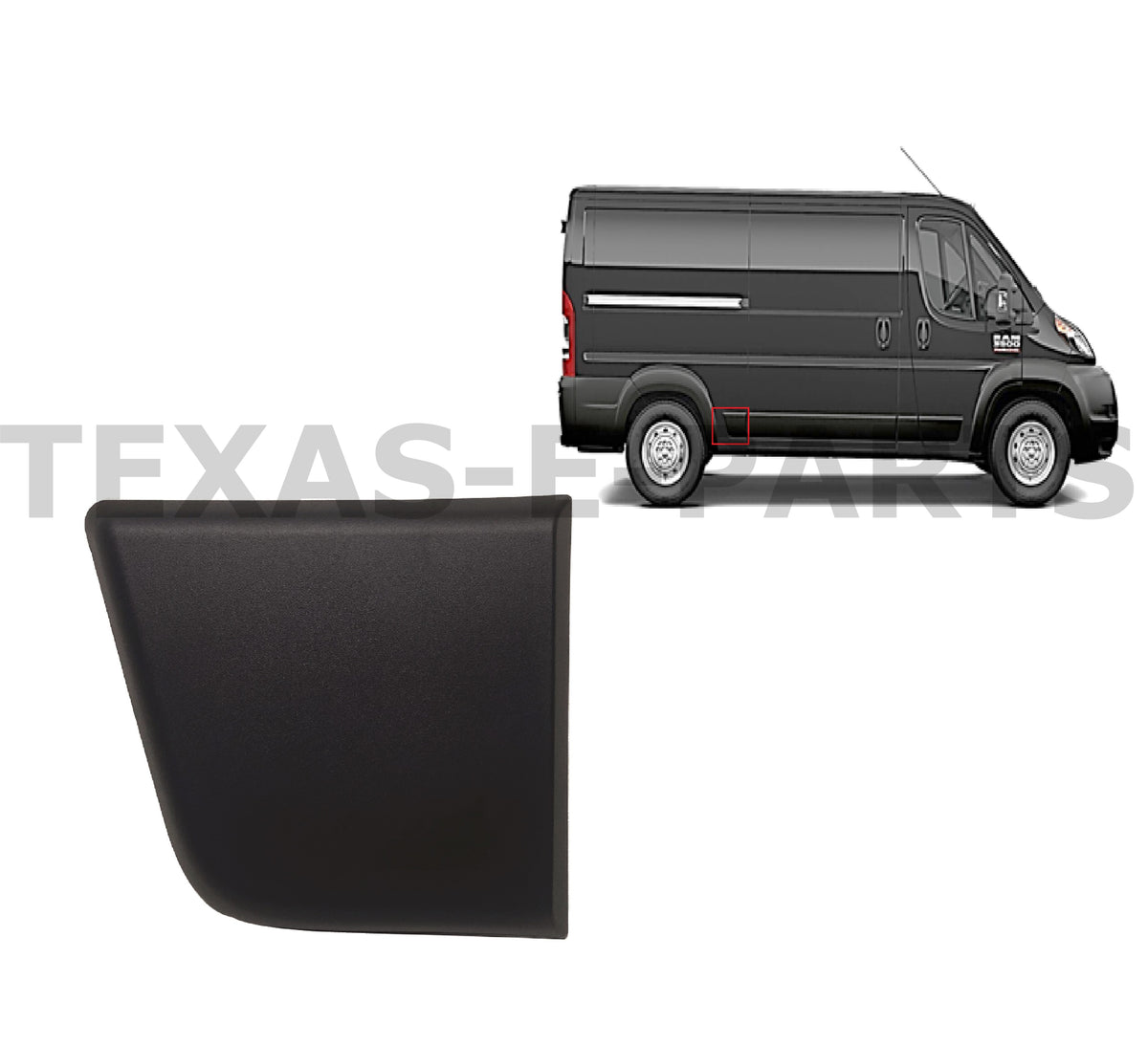 2019 2020 2021 2022 2023 2024 2025 Ram Promaster 1500 2500 3500 Rear ...