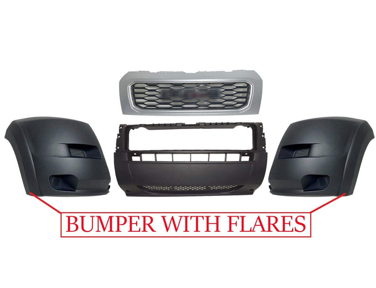 2019 2020 2021 2022 Ram Promaster 1500 2500 3500 Front Bumper Cover ...